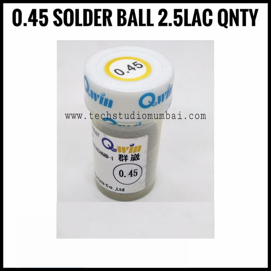 250K Qwin 0.45 Leaded Solder ball – Tech Studio