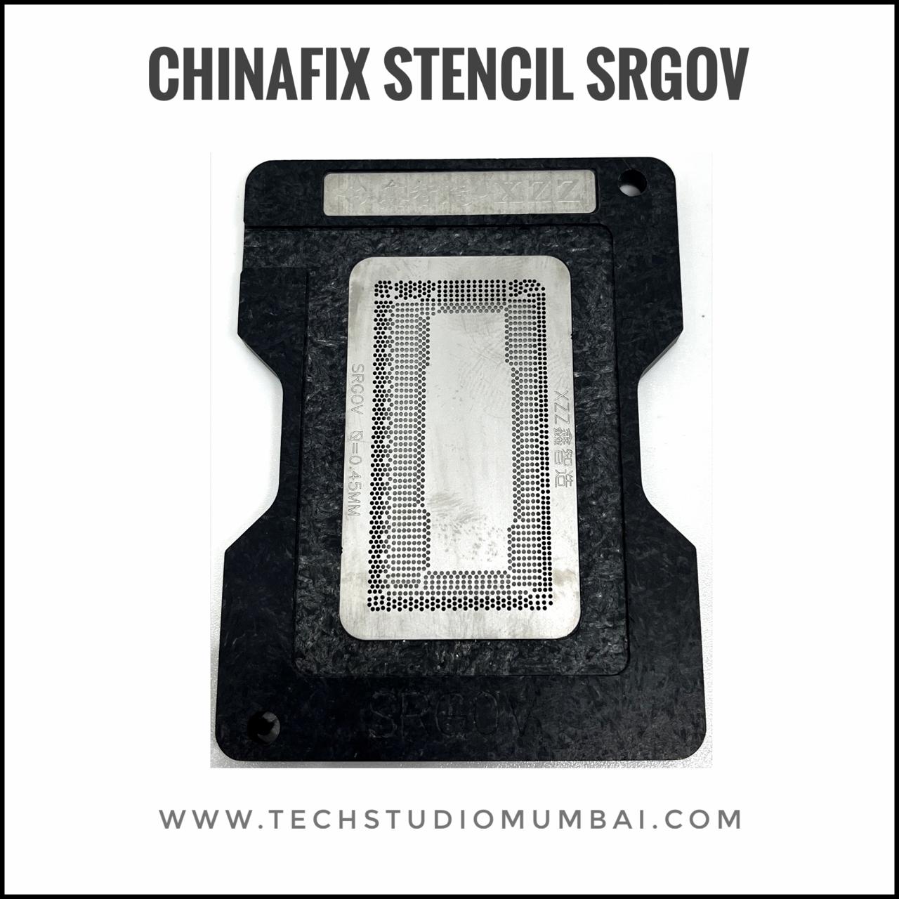 Chinafix/XZZ XinZhiZao SRG0V Stenil for 10th Generation CPU – Tech Studio