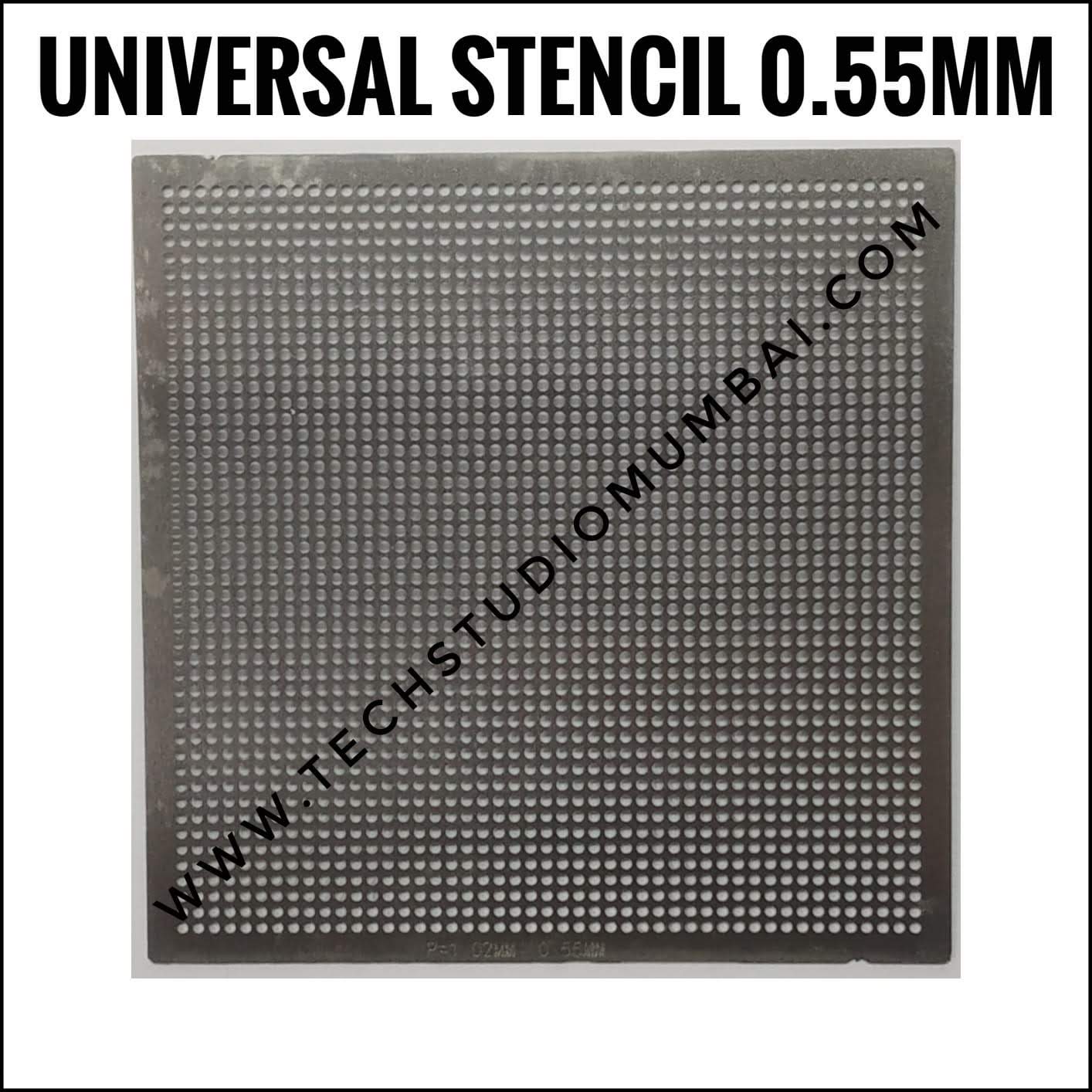 Direct Heat 0.55mm Universal Stencil – Tech Studio