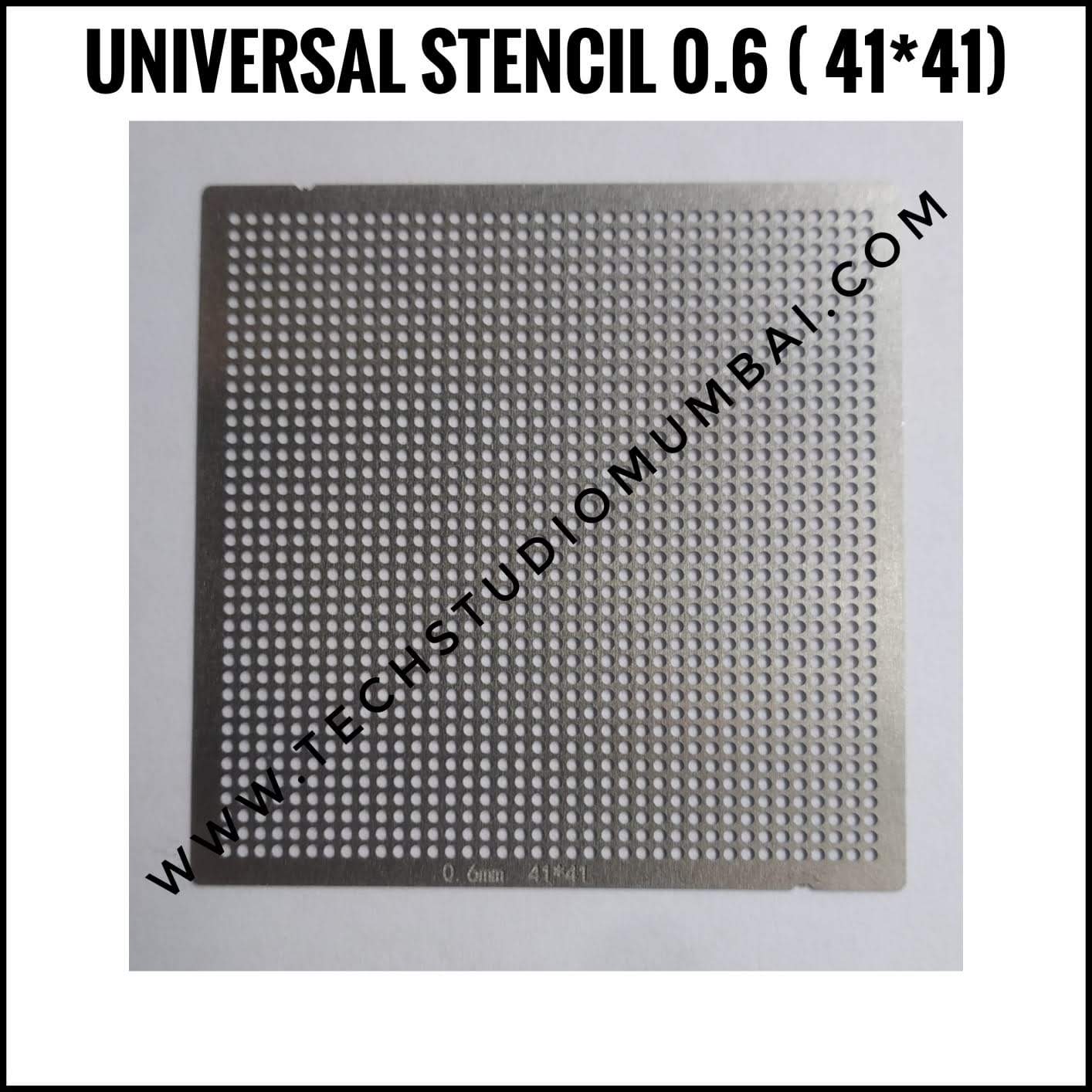 Direct Heat 0.6mm 41*41 Universal Stencil – Tech Studio
