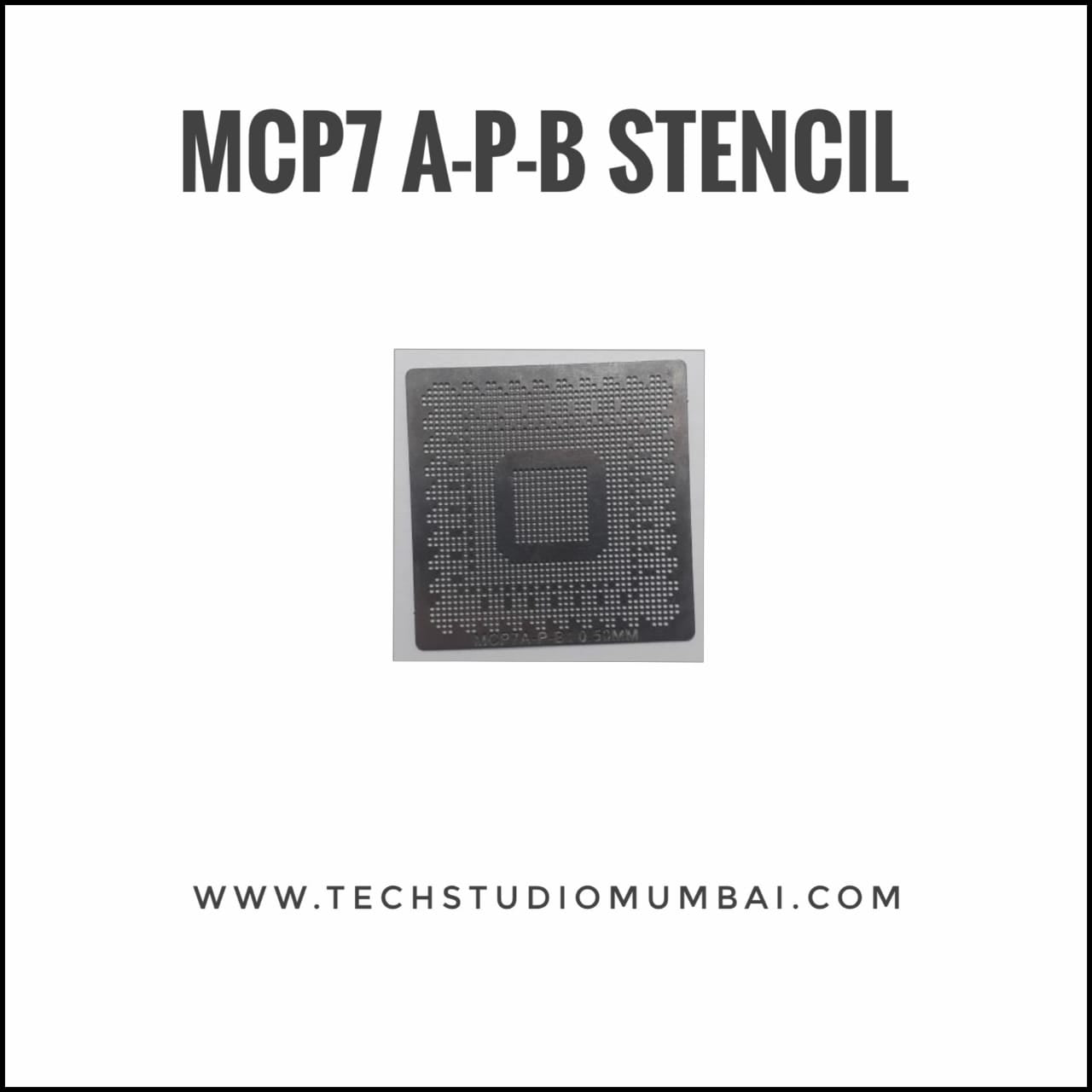 Direct Heat MCP7A-P-B Stencil – Tech Studio