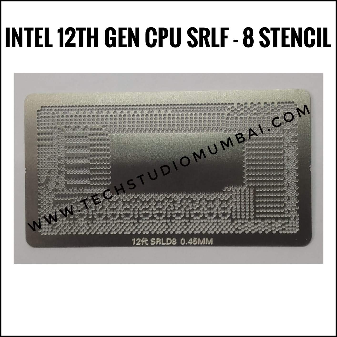 Direct Heat SRLD8 Stencil For 12th Generation CPU – Tech Studio